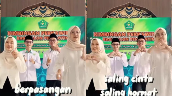 Viral Tepuk Sakinah Buat Calon Pengantin, Begini Penjelasan Kemenag